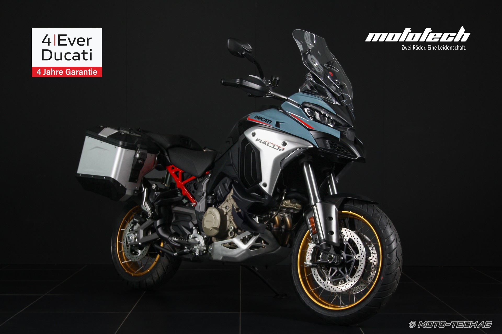 Multistrada V4 Rally Travel Adventure / 4 JAHRE… | MotoTech